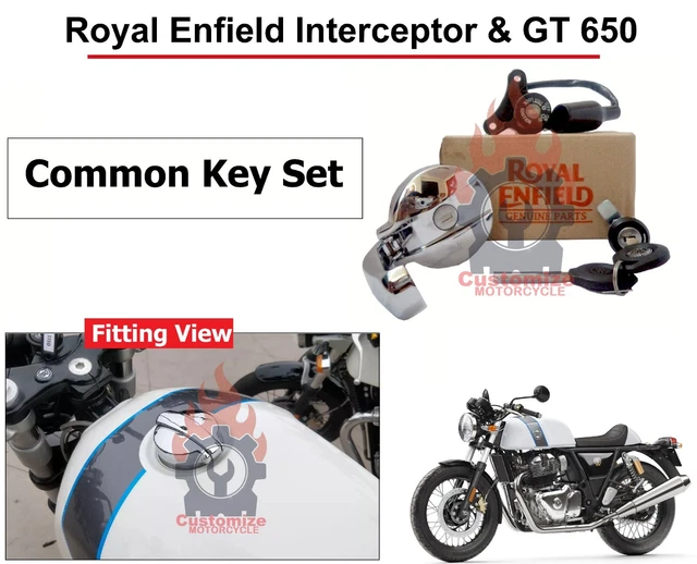 ROYAL ENFIELD &INTERCEPTOR & Continental GT 650" "Common Key Set" £66. ...