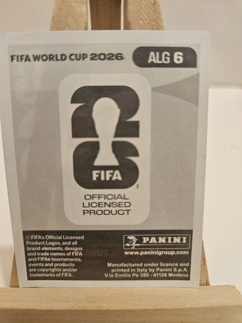 PANINI WORLD CUP 2026 Sticker MOHAMED AMINE TOUGAI Algeria (ALG6) £1.17 ...
