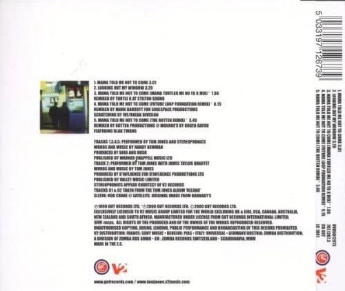 TOM JONES MAMA Told Me Not To Come (CD) EUR 11,10 - PicClick FR