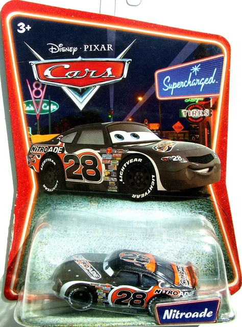 CARS 1 DISNEY Pixar Par Mattel Nitroade #28 Supercharged Rare EUR 15,90 ...