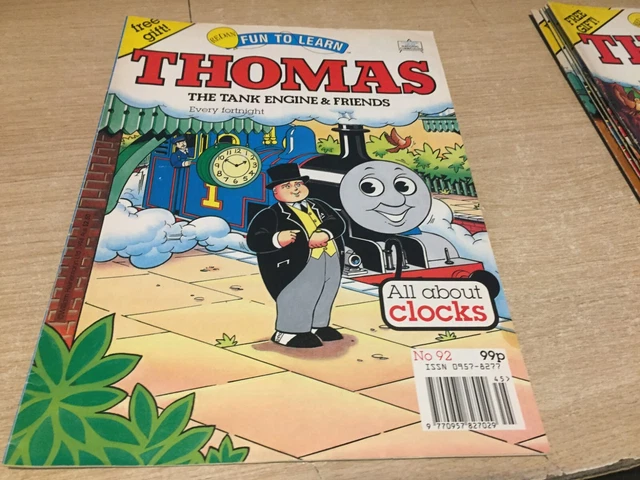 THOMAS THE TANK engine & friends fun to learn no 92 £5.25 - PicClick UK