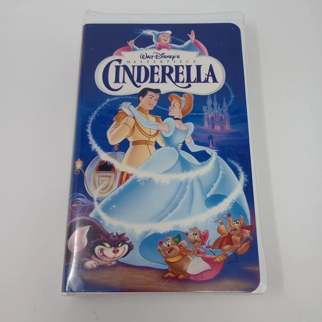 CINDERELLA 1995 WALT Disney Home Entertainment Masterpiece Clamshell ...