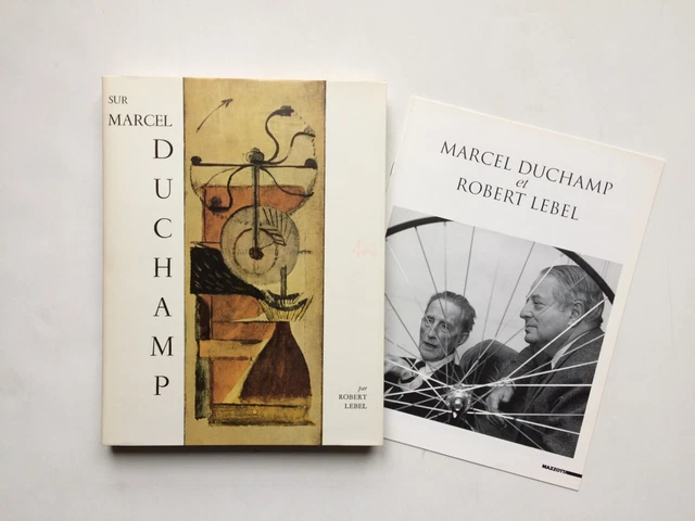 & SUR MARCEL DUCHAMP " par Robert LEBEL, Reprint du Centre Pompidou ...
