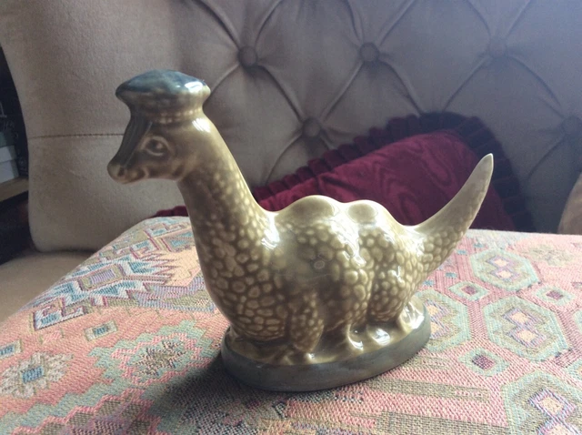 VINTAGE BESWICK NESSIE Whisky Flask Loch Ness Monster - A. Hallam 1969 ...