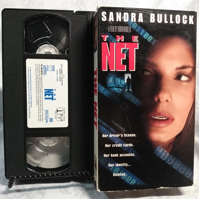 THE NET 1995 VHS Sandra Bullock £4.60 - PicClick UK
