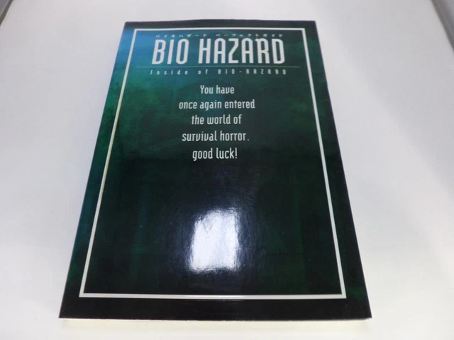 BIOHAZARD RESIDENT EVIL Perfect Guide Book 1997 japanese EUR 39,46 ...