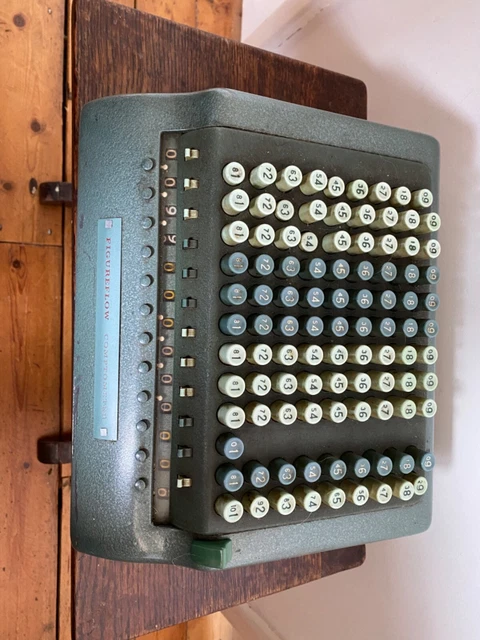 BELL PUNCH COMPANY Sumlock comptometer adding machine model 912 vintage ...