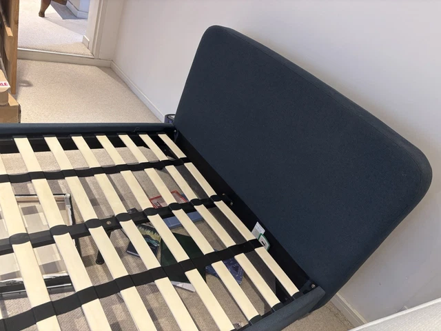 SMALL DOUBLE BED Frame Blue £104.68 - PicClick UK