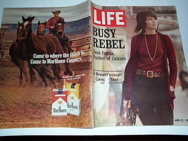 LIFE MAGAZINE APRIL 23, 1971-Cover, Jane Fonda £2.40 - PicClick UK