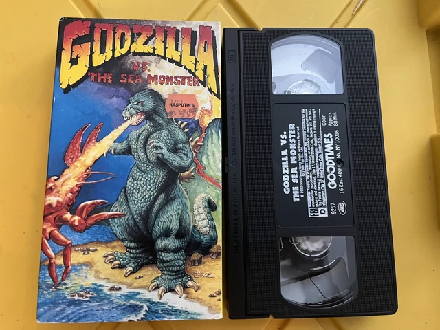 GODZILLA VS THE Sea Monster Classic VHS Movie Tape Works Fine EUR 5,47 ...