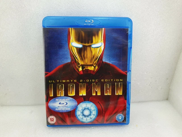 IRON MAN (BLU-RAY, 2008, 2-Disc Set, Box Set) - Free Uk Shipping EUR 5 ...