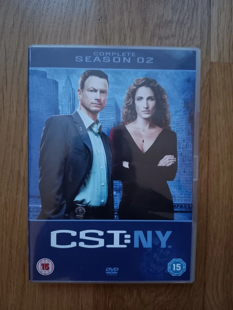 CSI NY CRIME Scene Investigation New York: Complete Season 2 DVD 6 disc £2.28 - PicClick UK