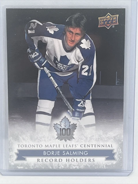 BORJE SALMING - Série du centenaire des Maple Leafs de Toronto 2017 ...