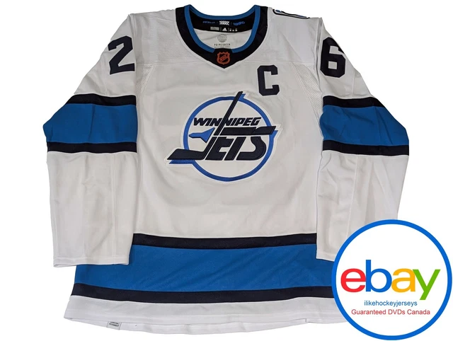 BLACK WHEELER WINNIPEG Jets Authentic Adidas Reverse Retro 2.0 Jersey ...
