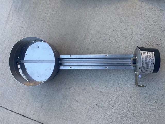 EFFIKAL FIELD CONTROLS 8" Flue Damper Assembly RVGP-KS-8 Cones As Shown ...