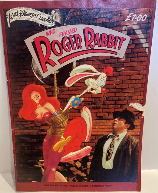 WALT DISNEY CLASSICS Who Framed Roger Rabbit 1988 Graphic Novel Comic £ ...