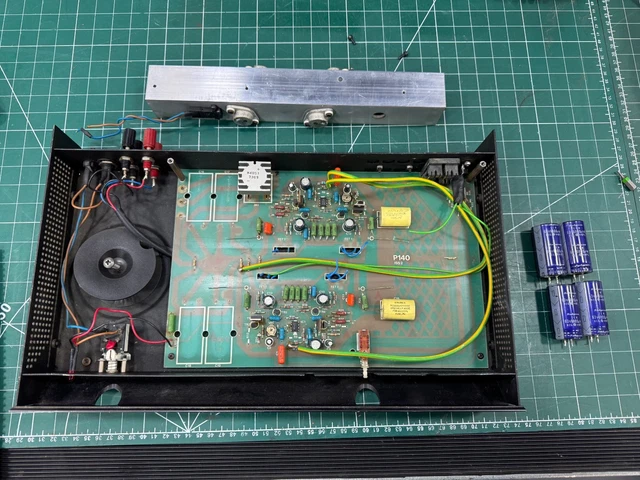 MUSICAL FIDELITY P140 Power Amplifier - Hitachi 2SK135/2SJ50 £52.72 ...