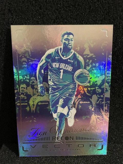 2023-24 RECON ZION Williamson Vector ologramma argento #20 New Orleans ...