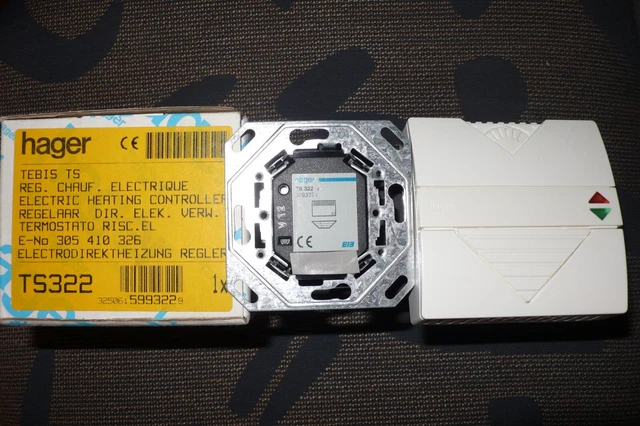 HAGER TEBIS TS322 Régulateurs température ambiente, chauffage ...