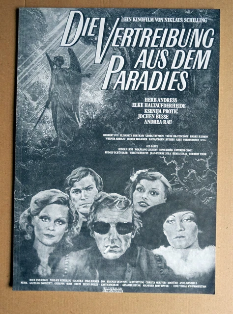 VERTREIBUNG AUS DEM Paradies * PRESSEHEFT ca.36-seitig Pressbook German ´76 EUR 6,99 - PicClick FR