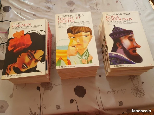 COLLECTION COMPLÈTE DE 37 Livrets Double CD LE MONDE De L'Opéra EUR 20 ...