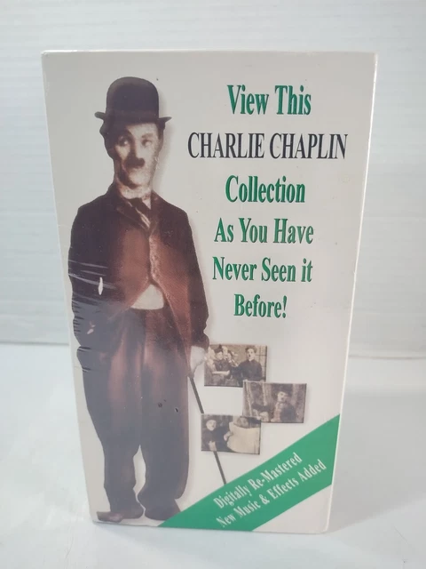 CHARLIE CHAPLIN COLLECTION VHS ~ 4 Video Tape Box Set ~ Sealed /NEW ...