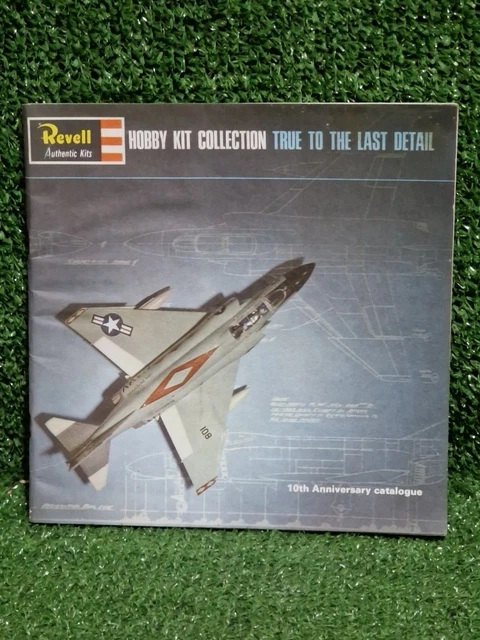 VINTAGE REVELL MODEL Kit Catalogue 10TH Anniversary Edition Modelling ...