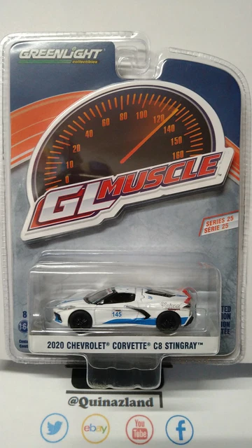 GREENLIGHT GLMUSCLE 2020 Chevrolet Corvette C8 Stingray Coupe #145 ...