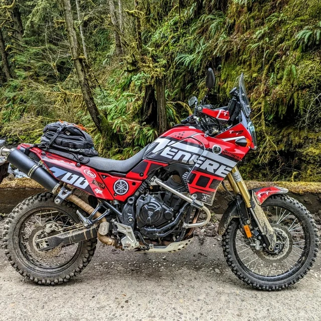 YAMAHA TENERE 700 Graphic Decal kit -2018 2019 2020 2021 2022 2023 EUR ...