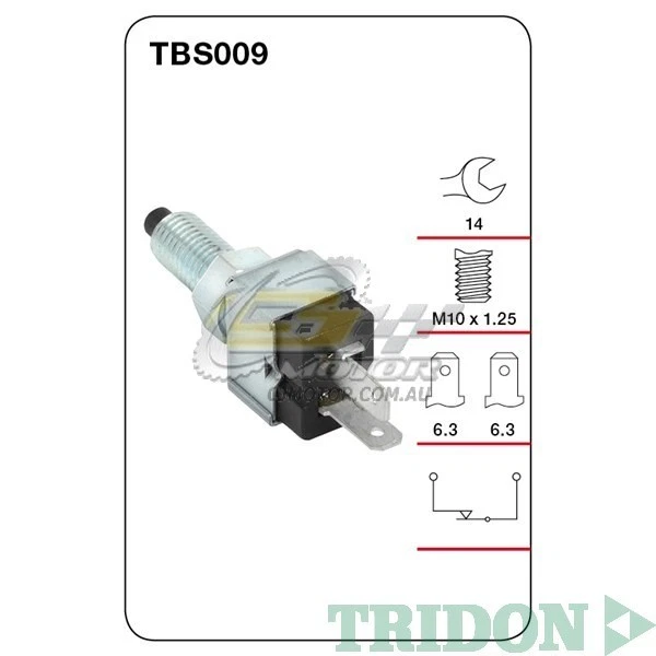TRIDON STOP LIGHT SWITCH Delica 03/94-06/99 2.5L(4D56,T)(Diesel)TBS009 EUR 11,44 - PicClick FR