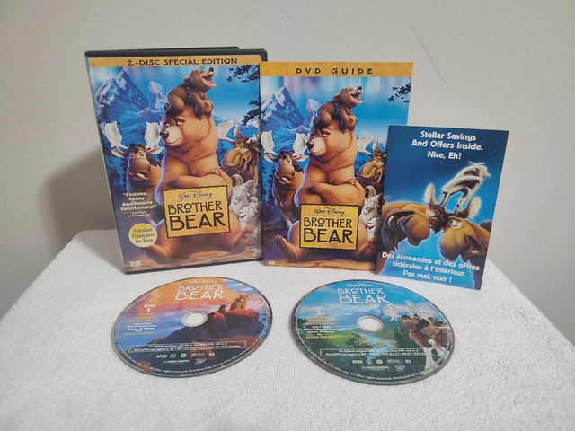 BROTHER BEAR (DISNEY DVD, 2004) 2-Disc Special Edition Disney Classic ...