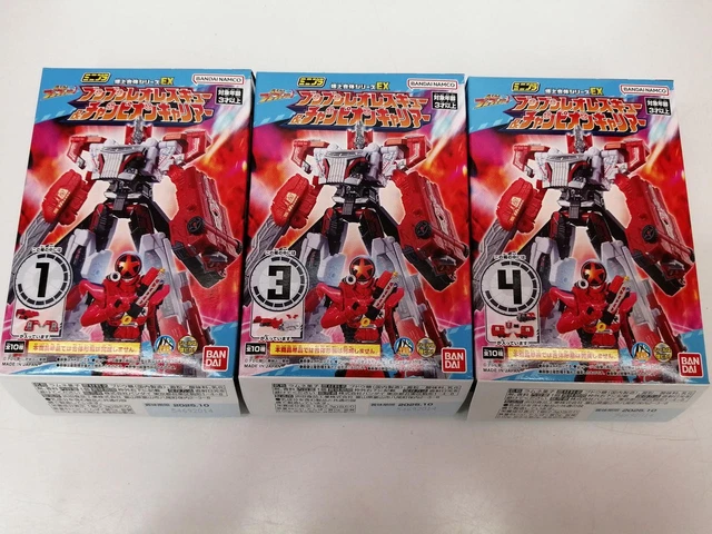 BAKUJOU SENTAI BUNBUNJA Model Number Bunbun Leo Rescue Champion Carrier ...