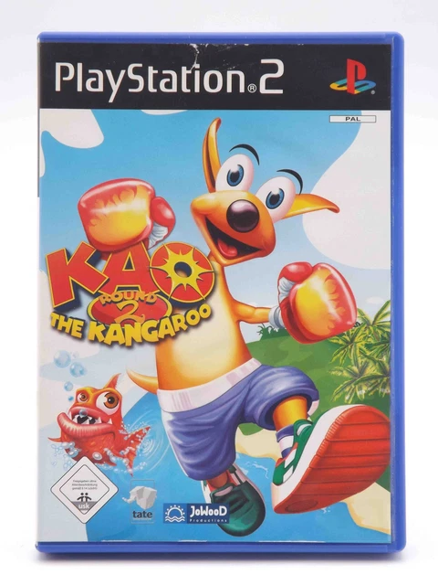 KAO THE KANGAROO Round 2 (Sony PlayStation 2) gioco PS2 in IMBALLO ...