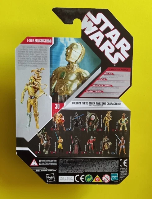 STAR WARS ROTJ Jabbas Palace C-3Po & Salacious Crumb Figure New Sealed Moc C3Po £29.75 - PicClick UK