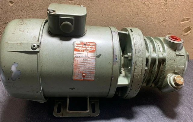 BROOK CROMPTON PARKINSON Motor Ac Motor 3 Phase W 370 RPM 1425 ...