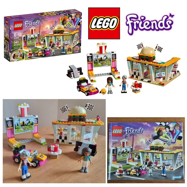 LEGO 41349 FRIENDS: Drifting Diner - *RETIRED* 2018 Release - with ...