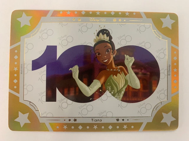 2023 DISNEY 100 Years Of Wonder Card Fun Joyful Art Golden Tiana 79/100 ...