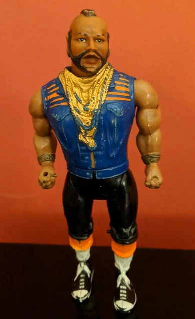 VINTAGE A-TEAM MR T BA Baracus 6" Action Figure Galoob Cannell 1983 EUR ...