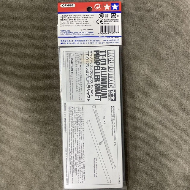 TAMIYA TAMIYA TT-01 Aluminum Propeller Shaft OP-620 £117.68 - PicClick UK