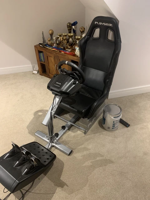 PLAYSEAT GAMING CHAIR with logitech g920 and pedals £200.00 - PicClick UK