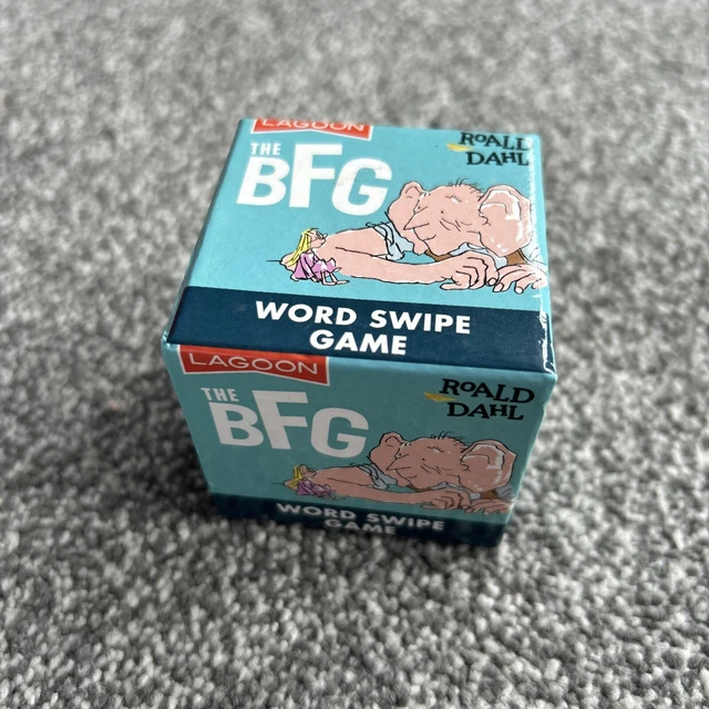 THE BFG WORD Swipe Game Ronald Dahl Lagoon Trivia Christmas Stocking ...