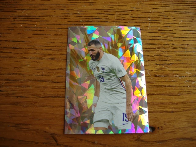 1 CARTE PANINI FOOTBALL KARIM BENZEMA COUPE DU MONDE QATAR 2022 EUR 1 ...