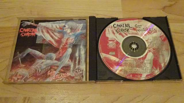 CANNIBAL CORPSE TOMB Of The Mutilated Org Cd 92! Monstrosity ...