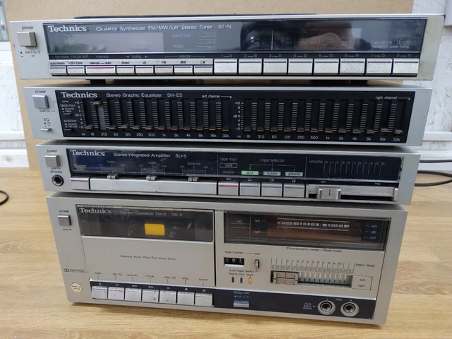 TECHNICS SU-5 VINTAGE Mini Hifi System £75.00 - PicClick UK