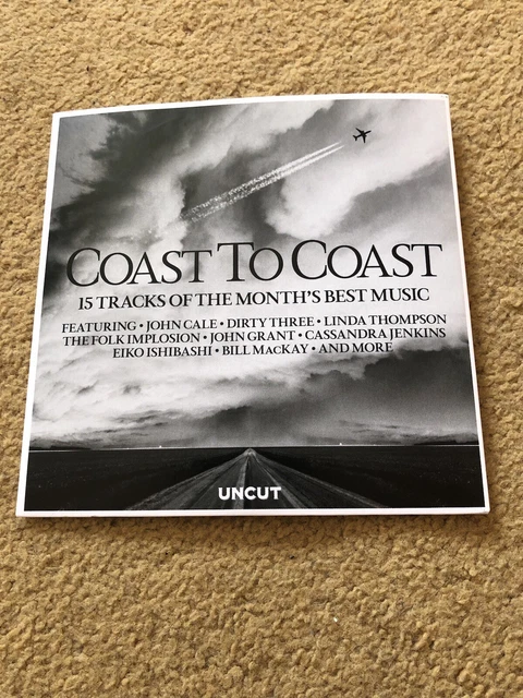 COAST TO COAST Promo CD from UNCUT Magazine July 2024 Sent. POST FREE ...