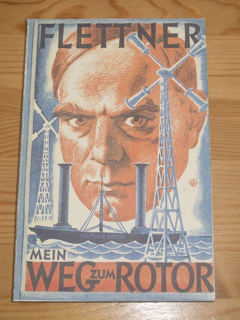 FLETTNER, ROTOR WINDKRAFT Magnus Wind Turbine (MWT) SELTEN! einwandfrei ...