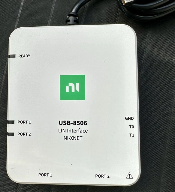 NATIONAL INSTRUMENTS NI USB-8506/2 XNET LIN Interface Device, 2-Port ...