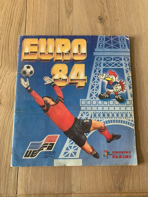PANINI EURO 84 1984 Complete Football Sticker Album £134.00 - PicClick UK