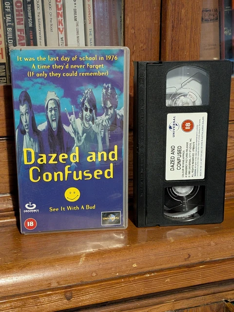 DAZED AND CONFUSED UNIVERSAL UK PAL VHS VIDEO 1994 Matthew McConaughey ...