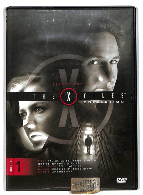 EBOND THE X Files Collection - Season one volume 1 EDITORIALE DVD ...